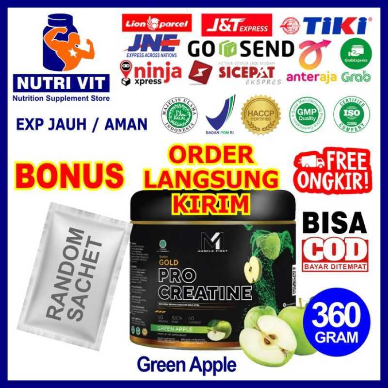 Promo M1 Creatine 360 Grams Muscle First M1 Gold Pro Creatine 360gram 360 Gr Diskon 23% Di ...