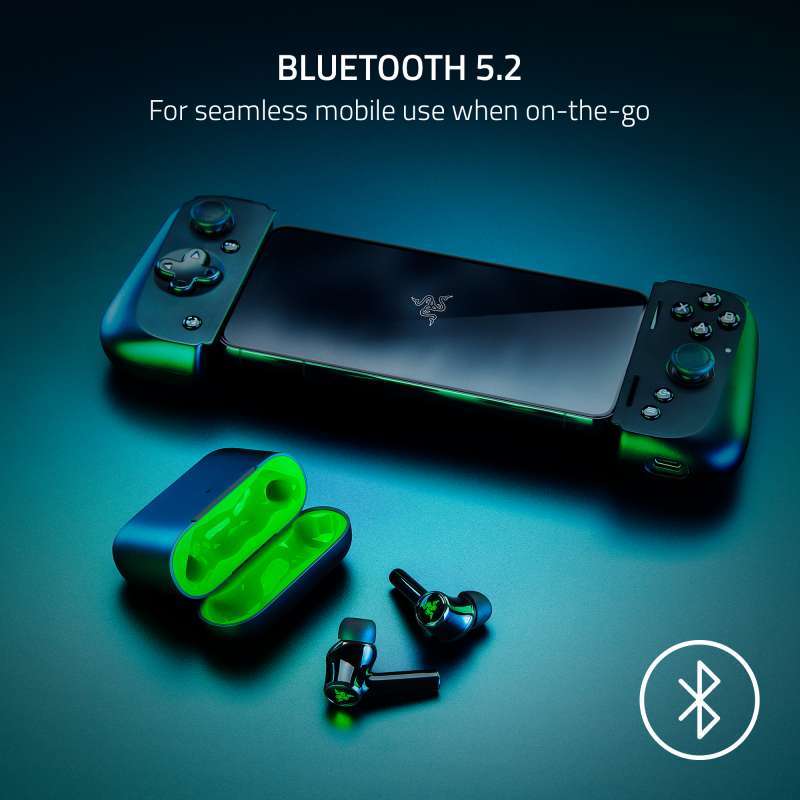 Jual Razer Hammerhead Hyperspeed Xbox - Black / Green - True Wireless ...