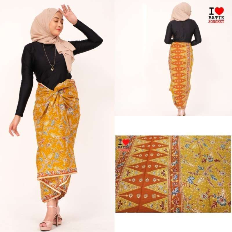 Jual Sarung Betawi Motif 7 Tumpal Pucuk Rebung Bahan Kain Batik Jakarta ...