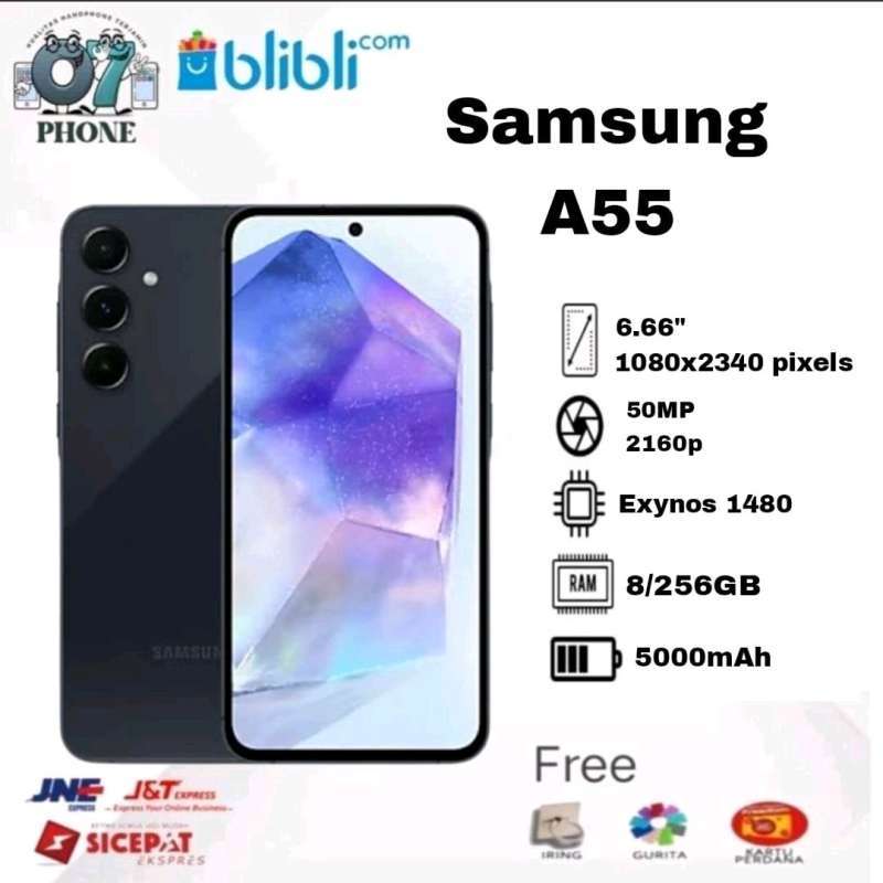 Jual Samsung A55 Ram 8/256gb & 12/256gb - Smartphone Garansi Resmi ...