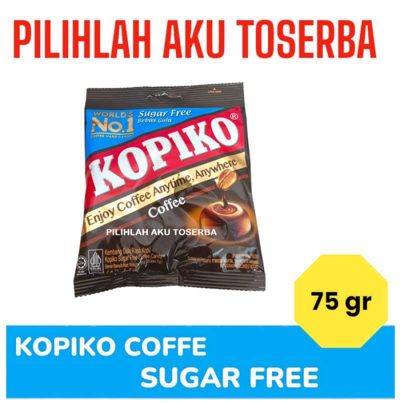 Promo Permen Kopi Kopiko Sugar Free Bebas Gula - ( Harga 1 Dus Isi 24 ...