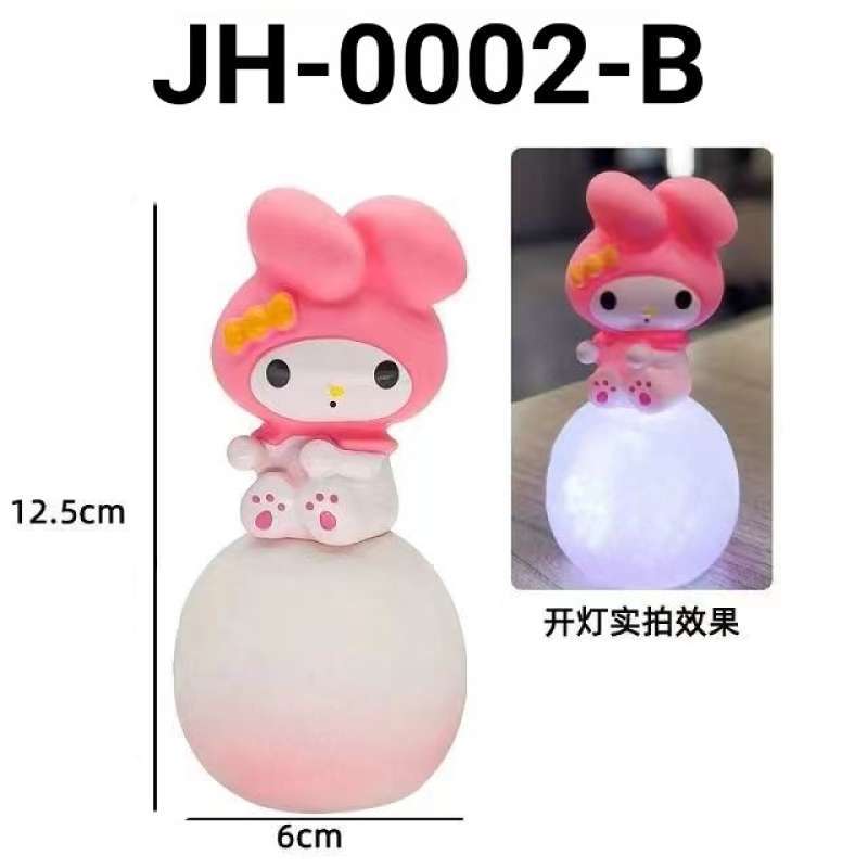 Jual Gr-jh-0002 Cake Topper Pompompurin Melody Kuromi Cinnamon Roll ...