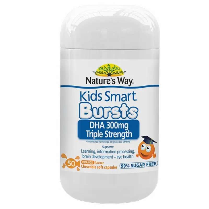 Promo Nature's Way Kids Smart Dha 300mg 50s Capsules Diskon 23% Di ...
