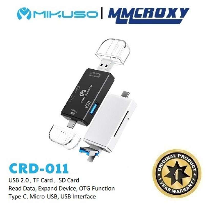 Promo Mikuso Crd-011 Card Reader 6 In 1 Usb 2.0 Multi Function Otg ...