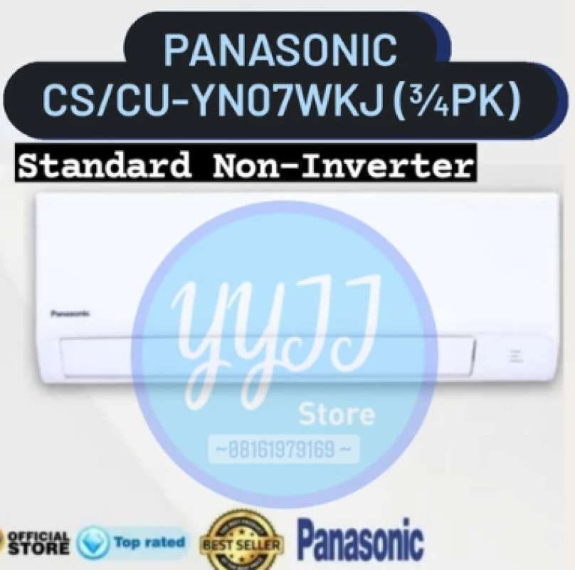 Jual Ac Merk Panasonic 3/4pk Standard Non-inverter Cs/cu-yn07wkj Yn7wkj ... Jual Ac Merk Panasonic 3/4pk Standard Non-inverter Cs/cu-yn07wkj Yn7wkj ...
