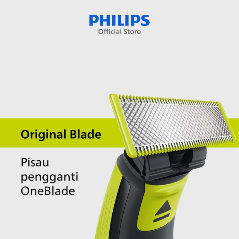 Jual Philips Refill Oneblade Qp210/51 Hybrid Blister Blade 1 Pack Di ...