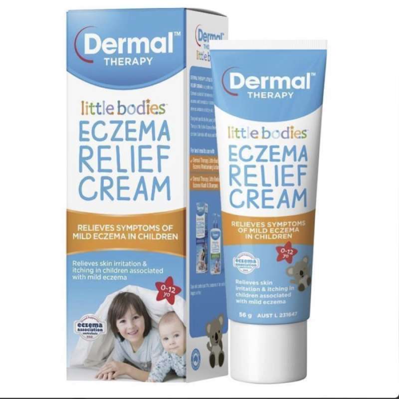 Jual Dermal Therapy Little Bodies Eczema Relief Cream Tube 56g Di ...