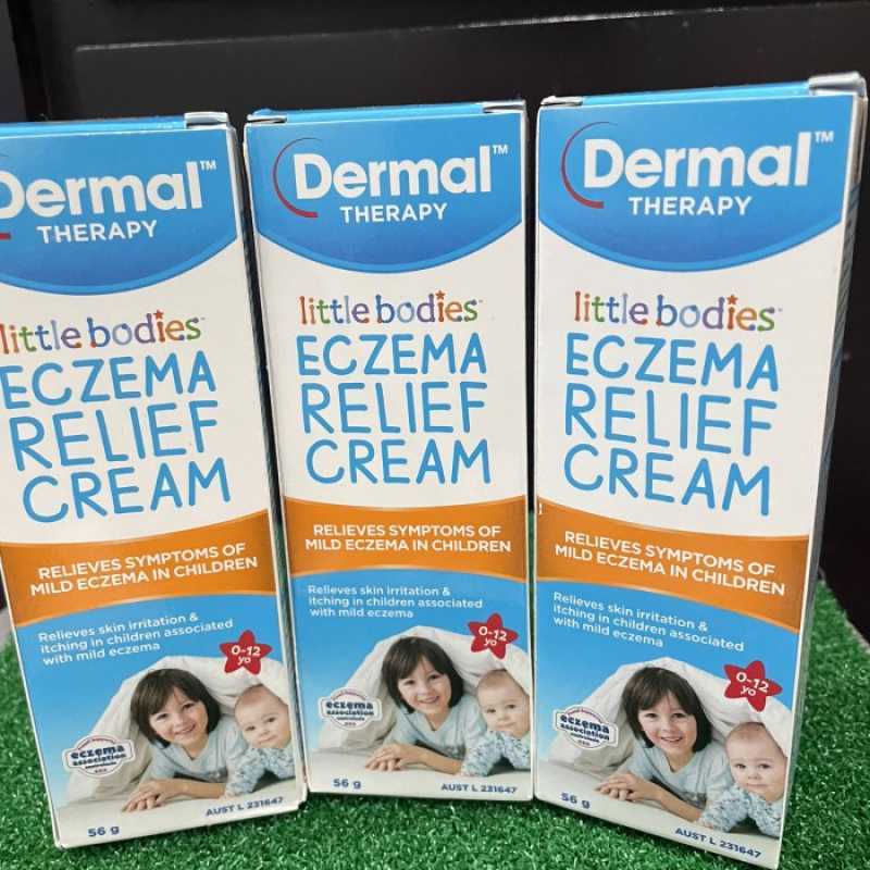 Jual Dermal Therapy Little Bodies Eczema Relief Cream Tube 56g Di ...
