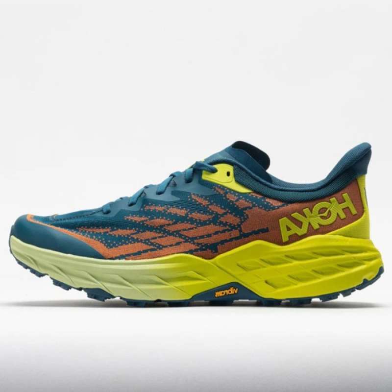 Jual Sepatu Hoka One One Trail Speedgoat 5 Wide Blue Premium O.r.ig.in ...