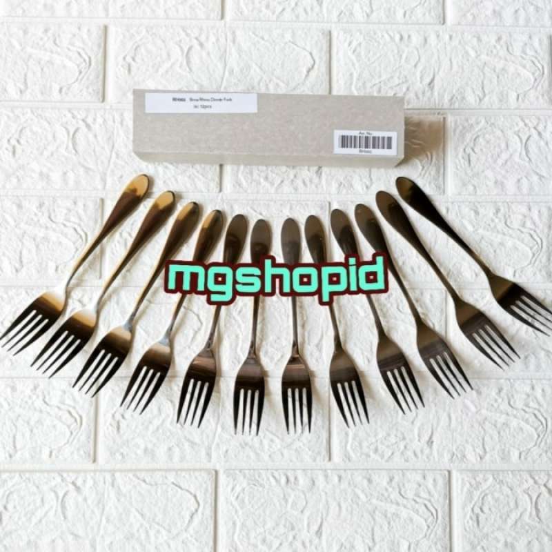 Promo Bima Dinner Fork Garpu Makan 18cm Lusinan Rh002 Dus Polos Diskon ...