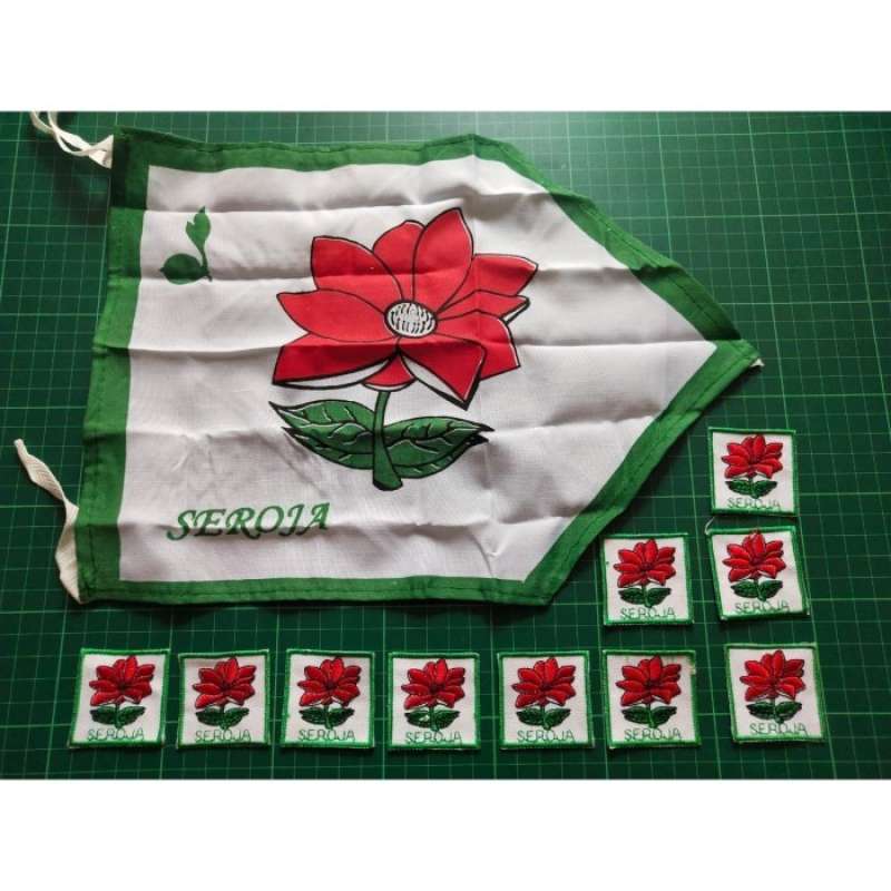Promo Tanda Regu Bunga Tulip Set Bendera Penggalang Putri Pramuka ...