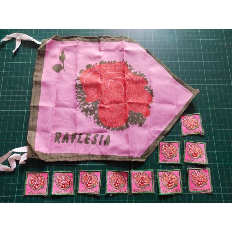 Promo Tanda Regu Bunga Tulip Set Bendera Penggalang Putri Pramuka ...