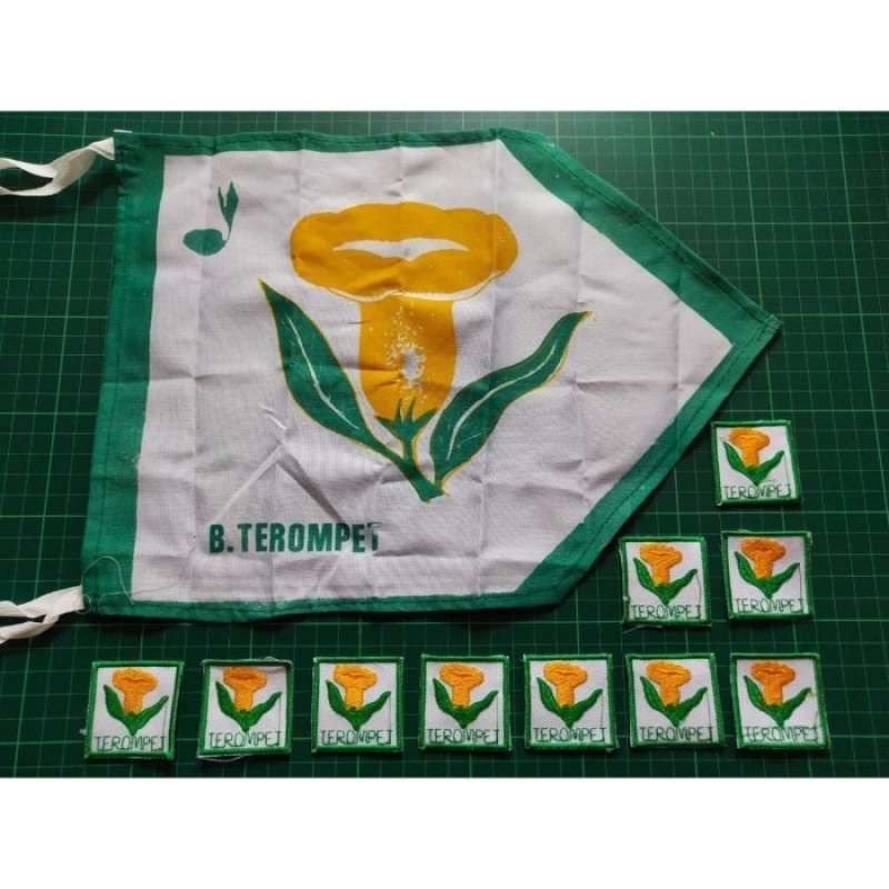 Promo Tanda Regu Bunga Tulip Set Bendera Penggalang Putri Pramuka ...