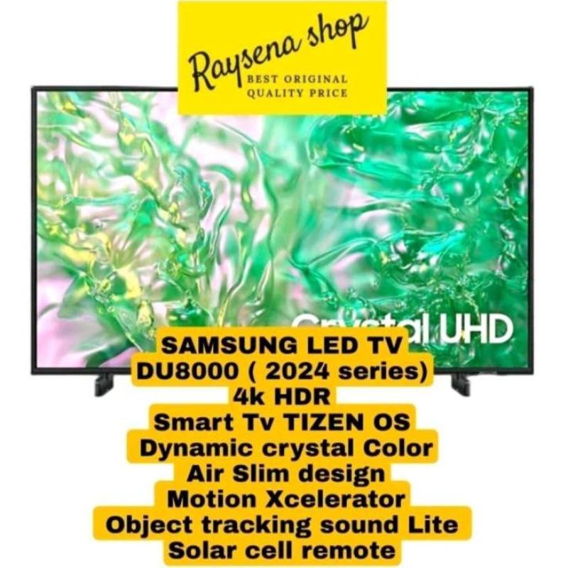 Jual Samsung Du8000 2024 Series 4k Smart Tv 55 Inch Di Seller Raysena Shop - Bambu Apus, Kota ...