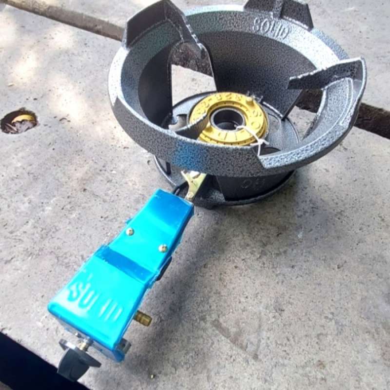 Promo Solid Kompor 5b Automatic Tungku Besi Cor Tebal Diskon 23% Di ...