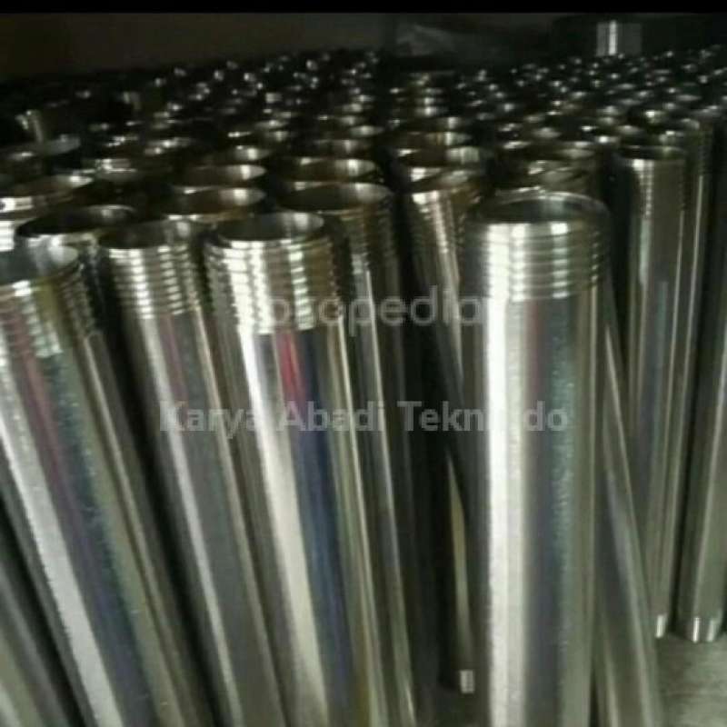 Promo Pipa Nepel Stainless Sch40 30cm 3/4inch/ Pipe Nepple Ss 304 Sch ...