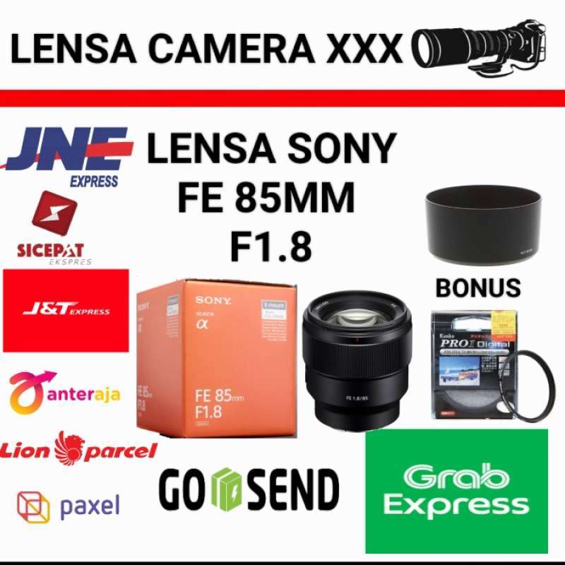 Promo Fe 85mm F1.8 /lensa Full Frame 85mm F1.8/ Fe 85mm F1.8 Diskon 23% Di Seller Mettaria Store ...
