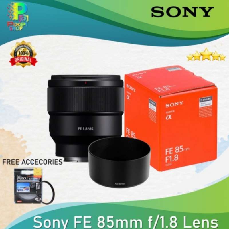 Promo Fe 85mm F/1.8 Lens - Fe 85mm F1.8 - Sel85f18 Diskon 23% Di Seller Mettaria Store ...