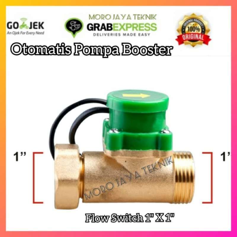 Promo Water Flow Switch 1 X 1 Saklar Otomatis Pompa Air Booster Pump ...