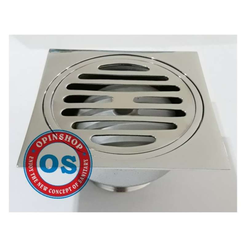 Promo Floor Drain Saringan Got Kamar Mandi Model Garis Os-801-garis Diskon 23% Di Seller Specta ...