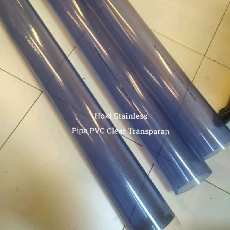 Promo Pipa Pvc Transparan Sch40 2inch / Pipa Bening Pvc Clear. Diskon ...
