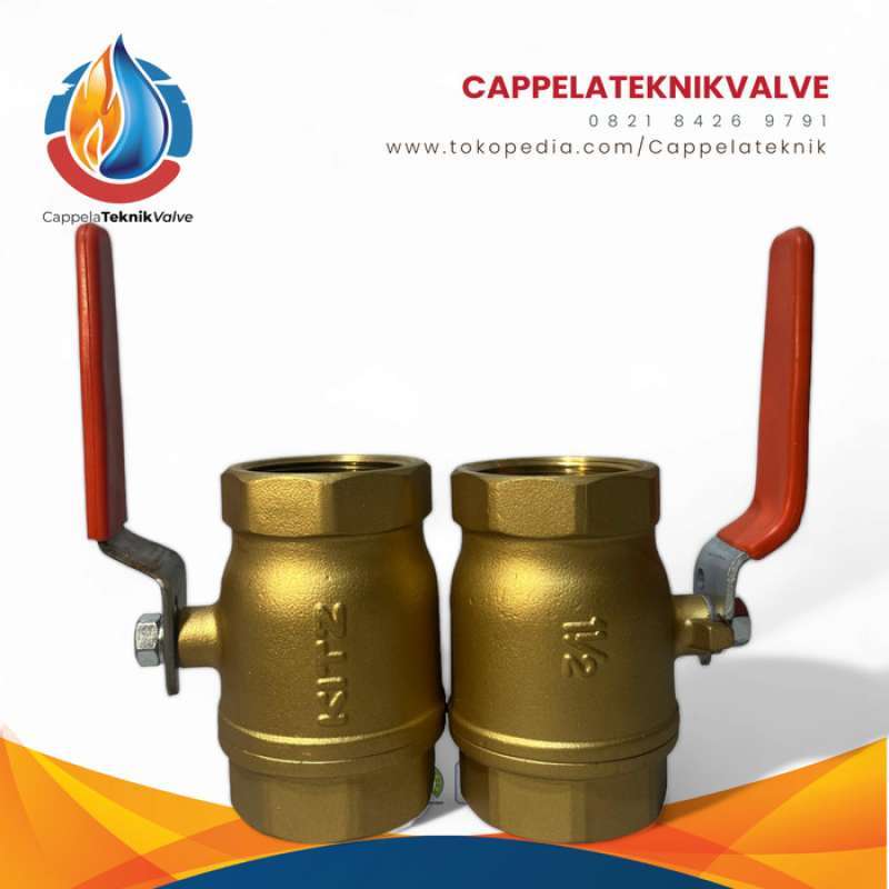 Promo Ball Valve Kitz 1 1/2 Inch Kuningan Asli, Kran Kitz Kuningan Diskon 23% Di Seller Specta ...