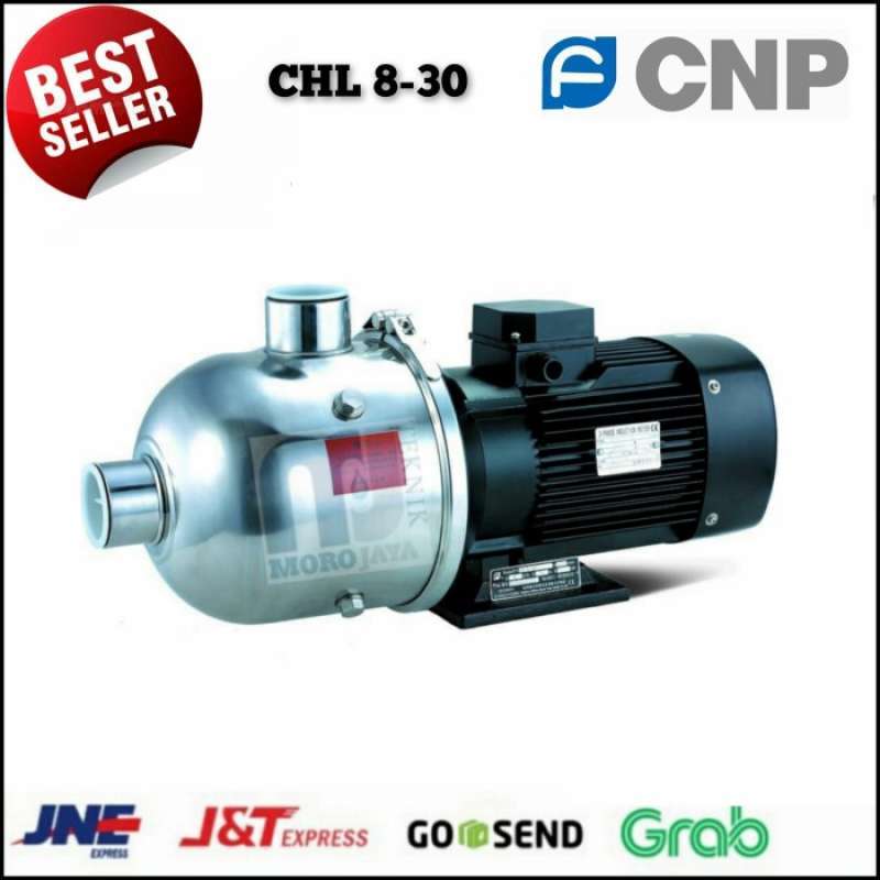 Promo Pompa Cnp Chl 8-30 1.5hp 380v Pompa Booster Multistage Stainless ...