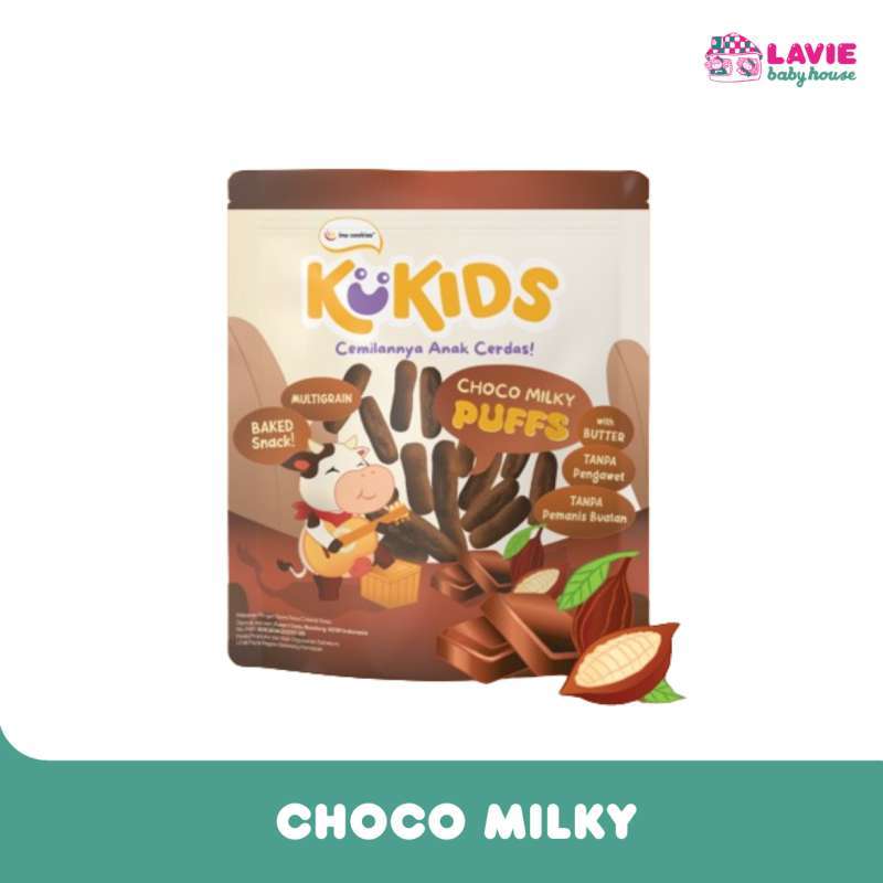 Jual Kukids Puffs 35g Cemilan Anak Cerdas/snack Anak/cemilan Anak, Rasa Choco Milky Di Seller ...
