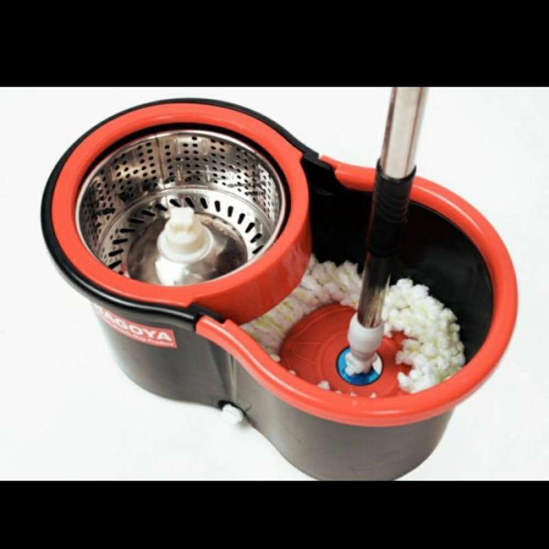 Promo Spin Mop Nagoya 738/ Alat Pel Putar 360/ Ultra Dry Spin Mop New ...