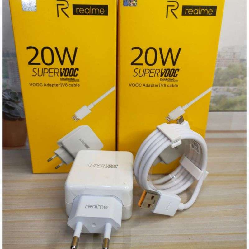 Promo Charger Realme Super Vooc 20w/65w Usb Micro Support Semua Tipe Hp ...