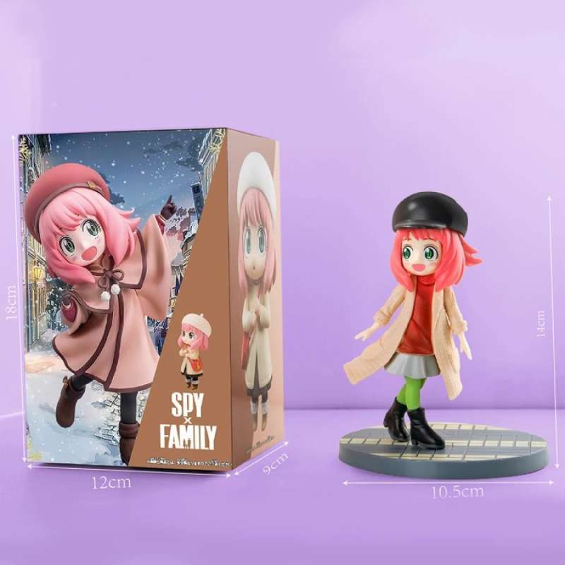 Promo Anime Figure 17cm Anya Forger Spy X Family Figure Replaceable ...