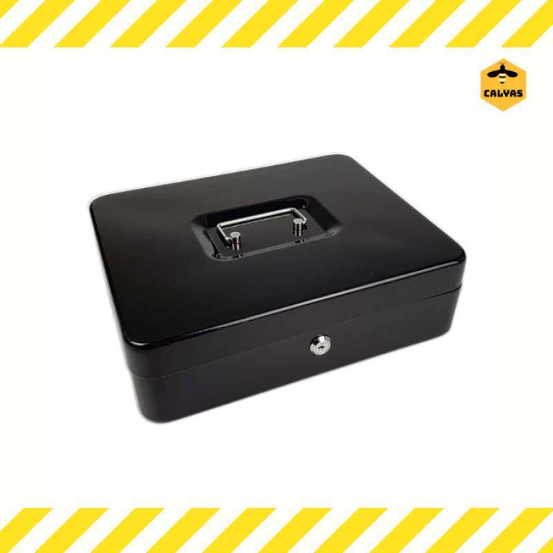 Promo Kotak Brankas Kunci Simpan Uang Cash Safety Safebox Key Lock ...