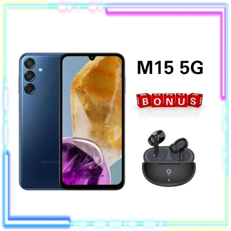 Promo Samsung Galaxy M15 5g New Garansi Resmi - Gray 6/128 Diskon 2% Di ...