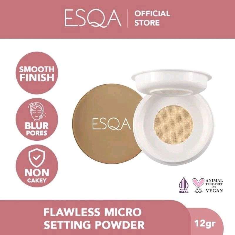 Jual Esqa Flawless Micro Setting Powder - Bedak Esqa - Vanilla Di ...