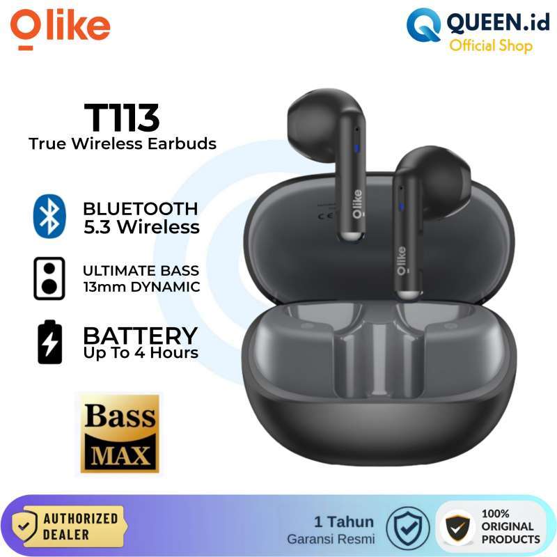 Promo Olike T113 Tws True Wireless Earbuds Headset Bluetooth 5.3 Hifi Bass Max Earphones Ipx4 ...