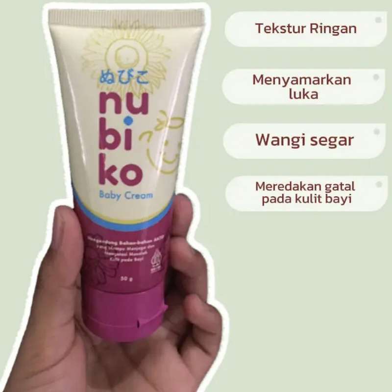 Jual Nubiko Baby Cream 50gr Skincare Krim Ruam Bekas Luka Bayi Anak 50 ...