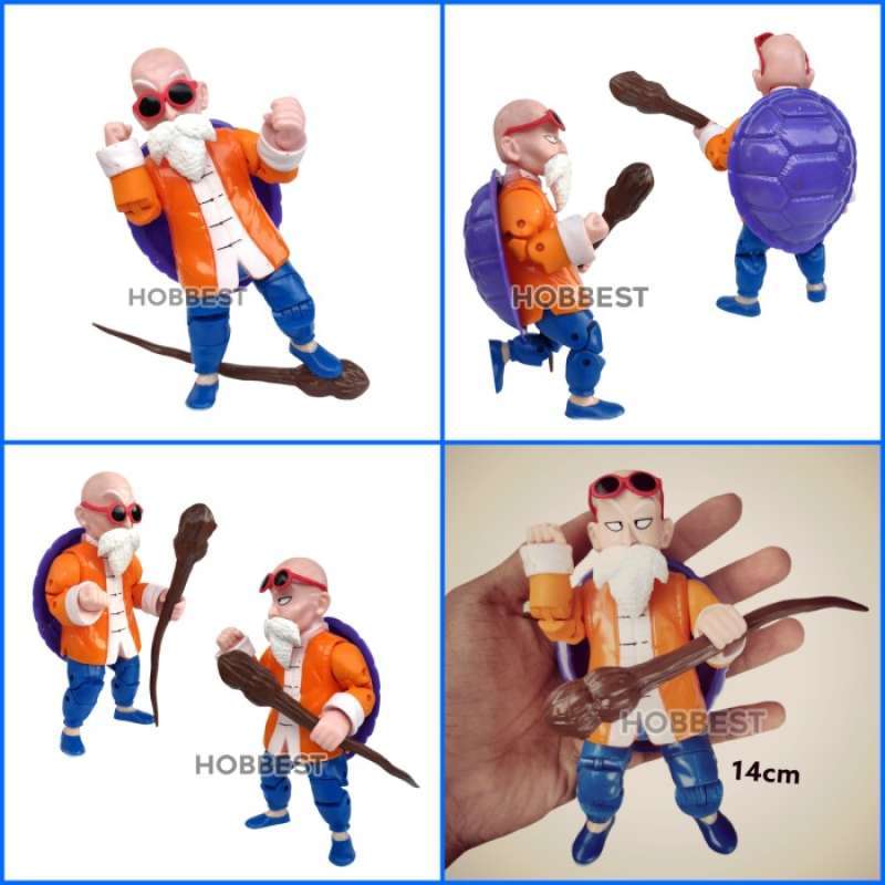 Promo Dragon Ball Master Roshi - Action Figure Miniatur Pajangan Muten ...