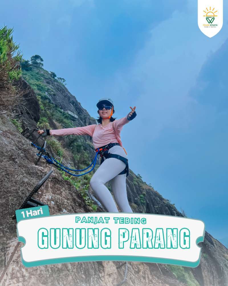 Jual Paket Wisata Travel Tour Liburan Panjat Tebing Gunung Parang 1 Day ...