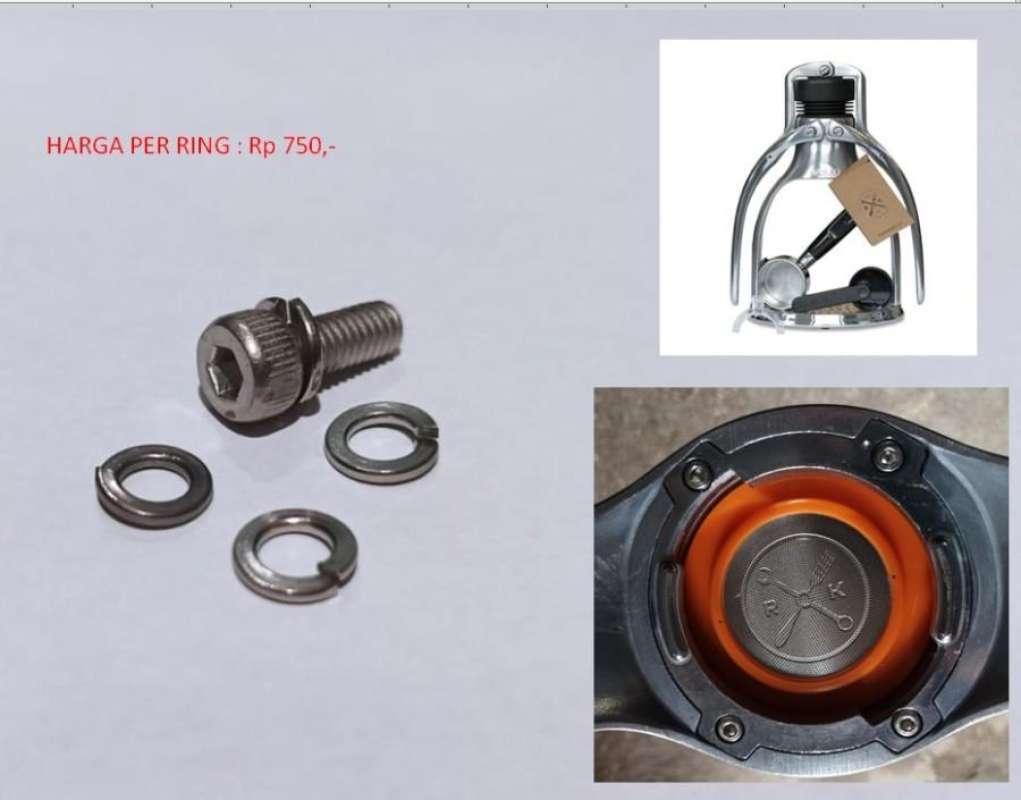 Jual Spare Part Ring Baut Bayonet Rok Presso Sparepart Rokpresso Alat ...