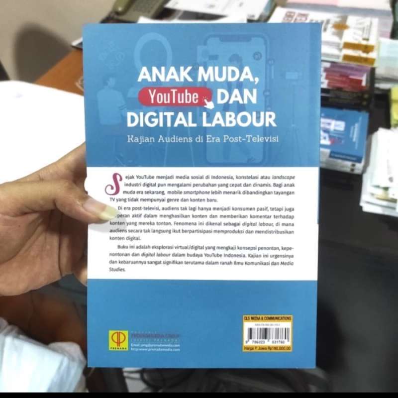 Promo Buku Anak Muda Youtube Dan Digital Labour Diskon 23% Di Seller ...