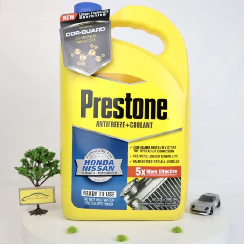 Jual Prestone 50/50 Coolant + Antifreze Biru 3.78 L Air Radiator Cor ...
