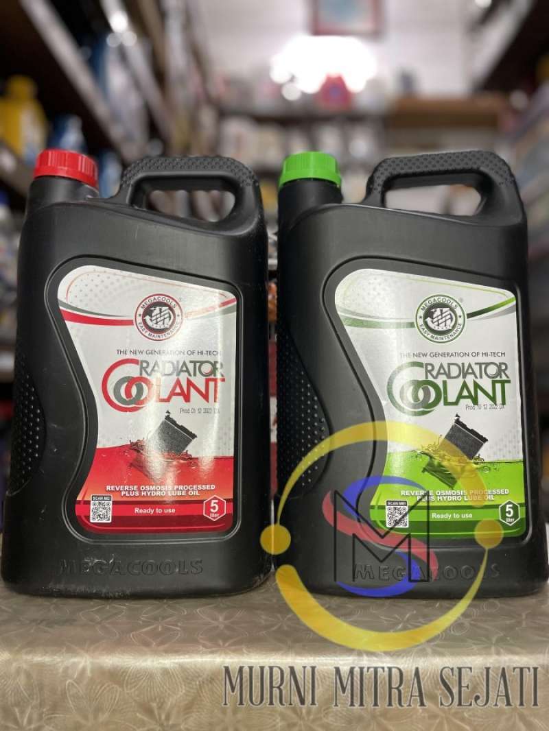 Jual Megacools Cairan Radiator Cool Coolant Megacool Galon Merah ...