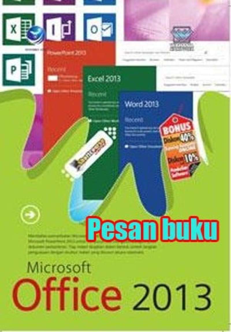 Promo Buku Shortcourse Series: Microsoft Office 2013 Wahana Komputer ...