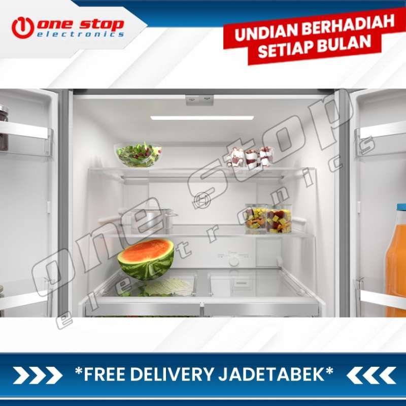 Jual [garansi Resmi] Bosch Kmc85lbea Kulkas Multi Door W/ Glass Door 4 ...