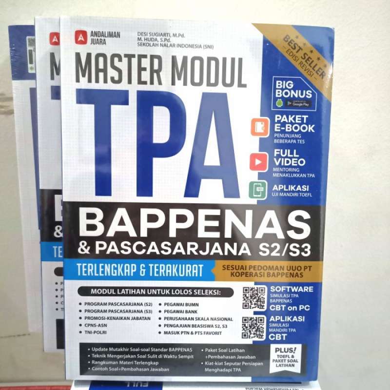 Promo Buku Master Modul Tpa Bappenas & Pascasarjana S2/s3 By Andaliman Juara Diskon 23% Di ...