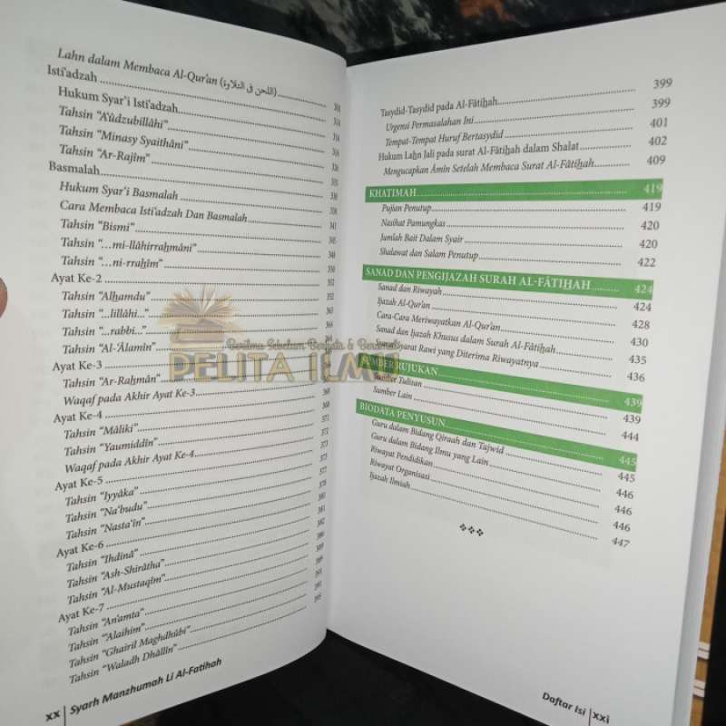 Promo Buku Syarh Manzhumah Al-fatihah Hukum Tajwid Dalam Membaca Al ...