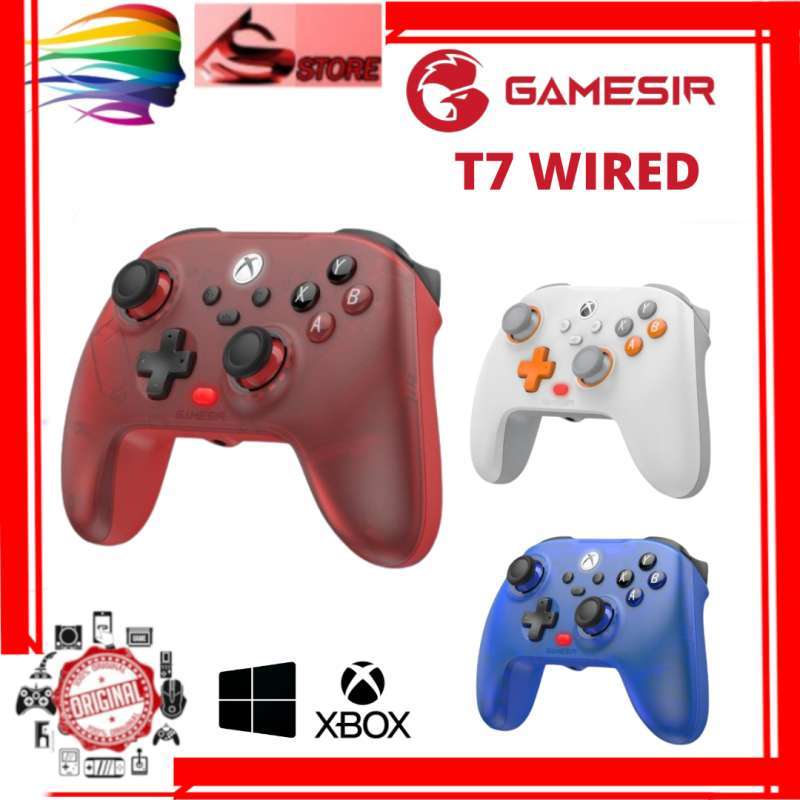Promo Gamesir T7 Wired Gamepad Controller Hall Effect Stick Triggers ...