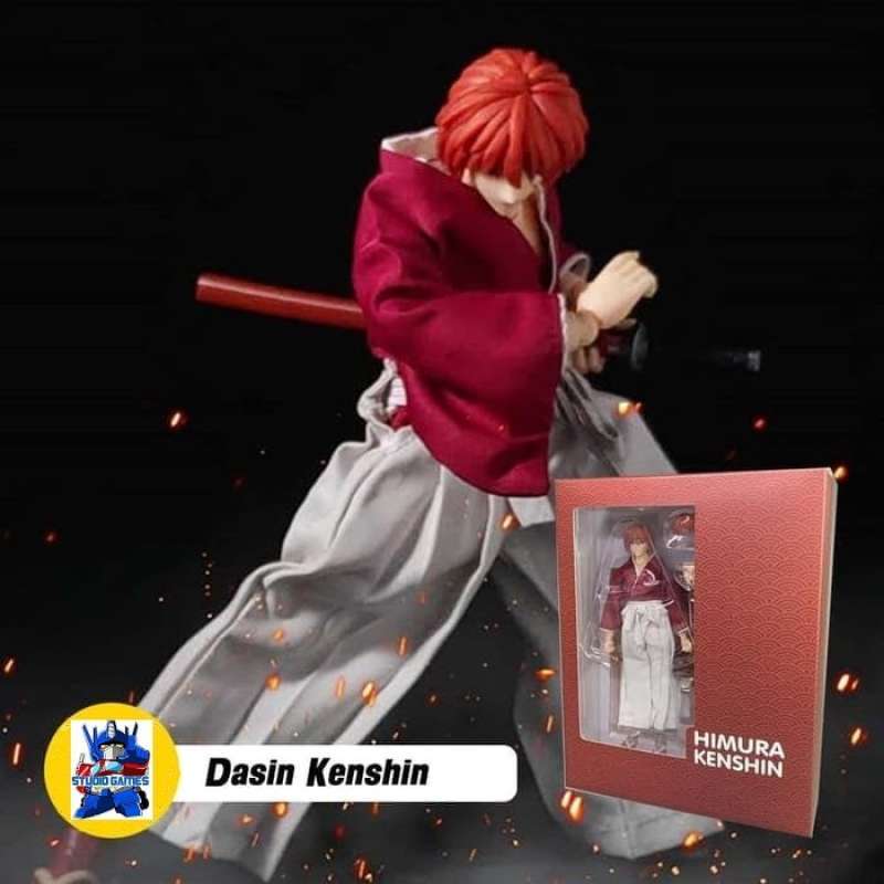 Promo Dasin Model Rurouni Kenshin / Samurai X - Kenshin Himura Action ...