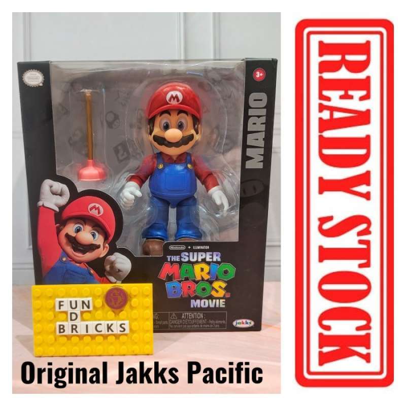 Promo Jakks The Super Mario Bros Movie Action Figure Mario 5 Inch ...