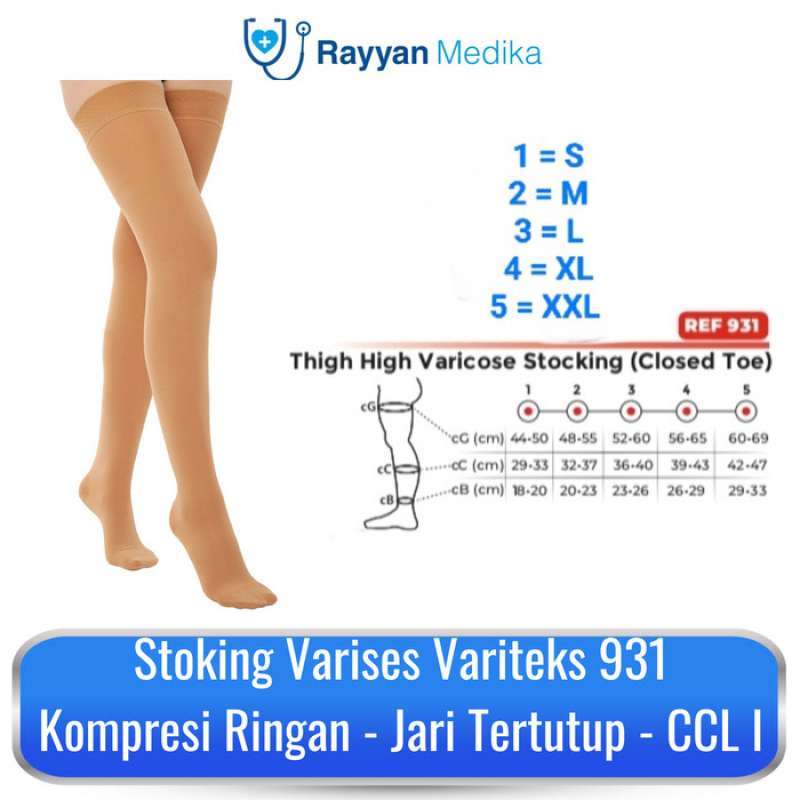 Jual Stoking Varises Kompresi Ringan - Variteks 931 (ccl1) Di Seller ...